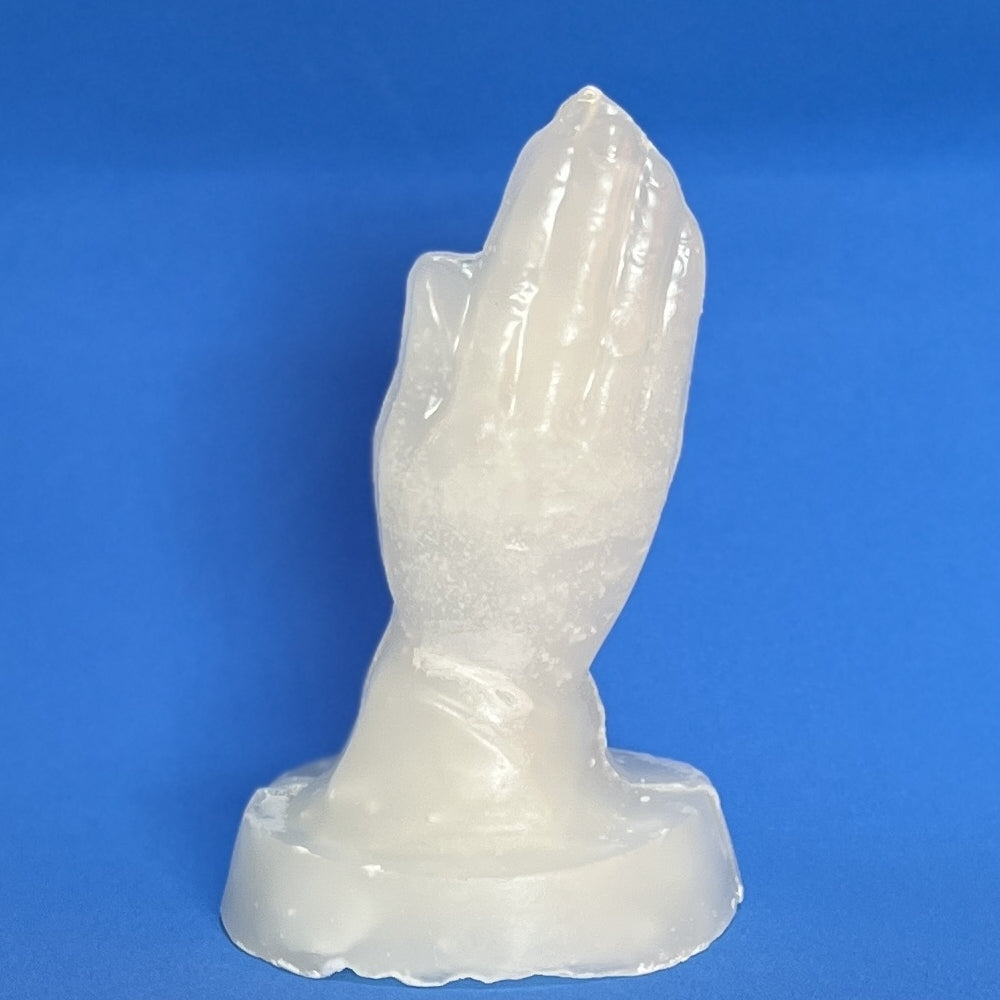 Prayer white hand – spotlightcandles